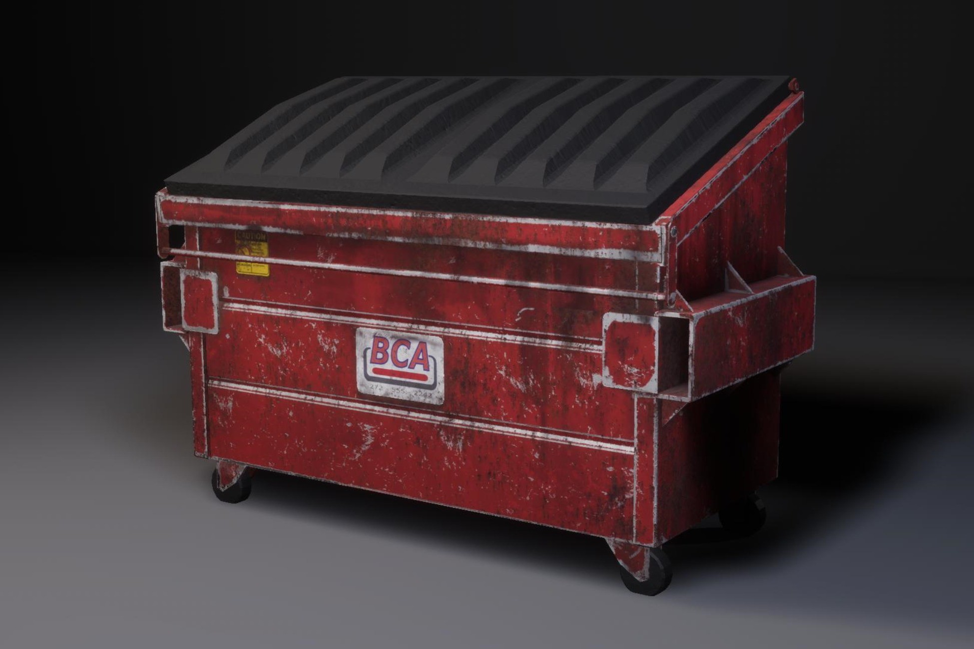 VTDumpster | 3D Props | Unity Asset Store