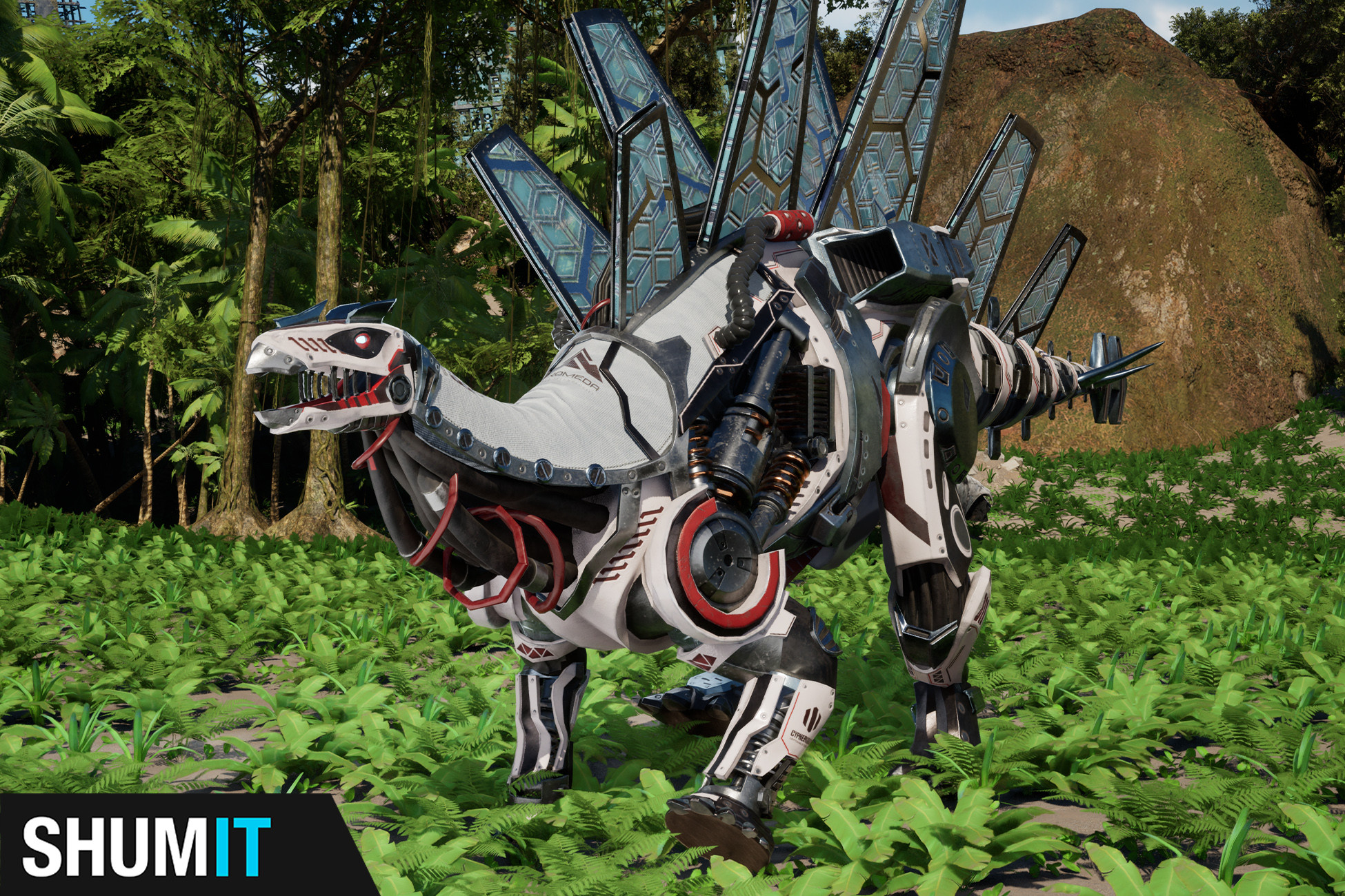 Sci Fi Dinosaur4 | 3D Characters | Unity Asset Store