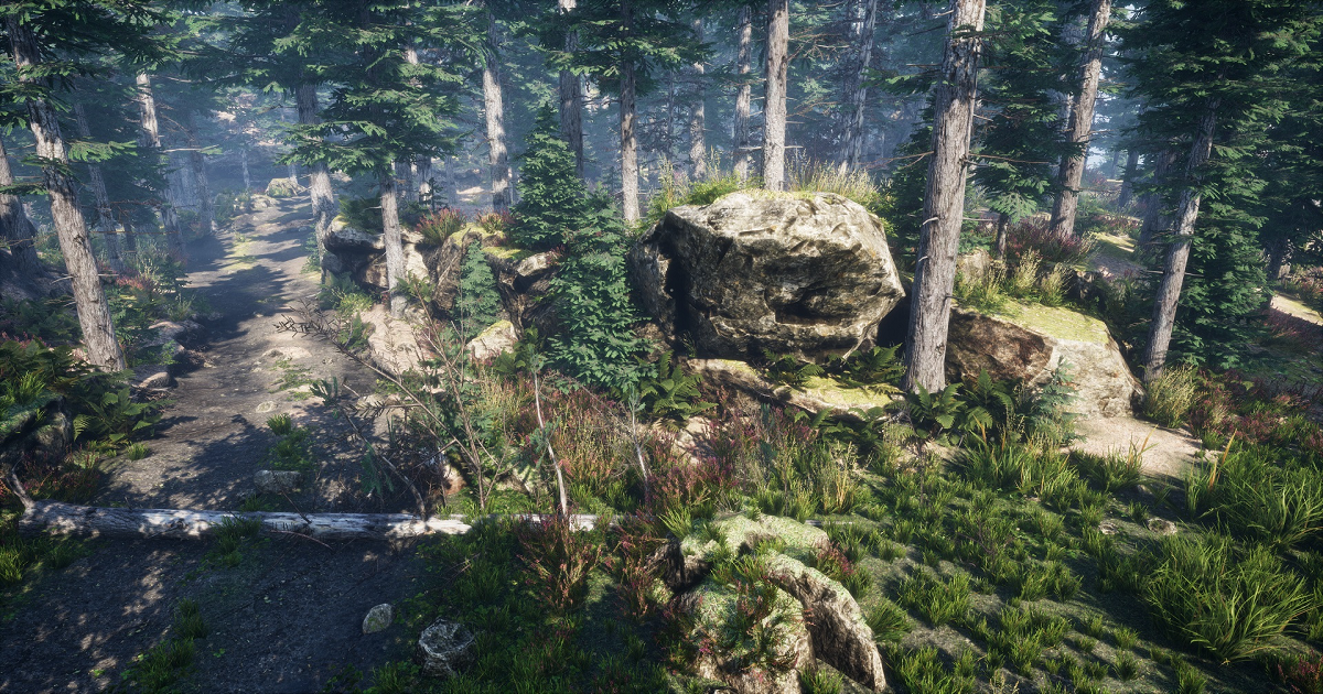 Mountain Trees - Dynamic Nature | 3D Trees | Unity Asset Store