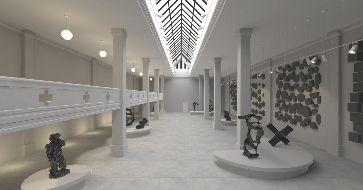 Modern Art Showroom | 3D Environments | Unity Asset Store