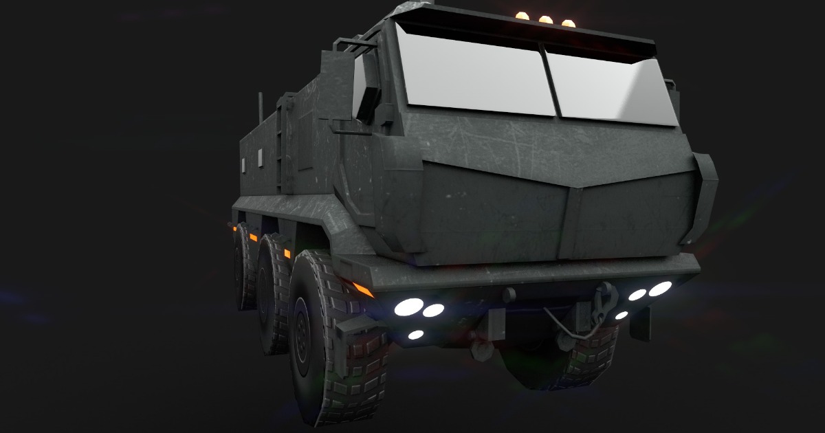 RTS: Military Truck 01 | 3D Land | Unity Asset Store
