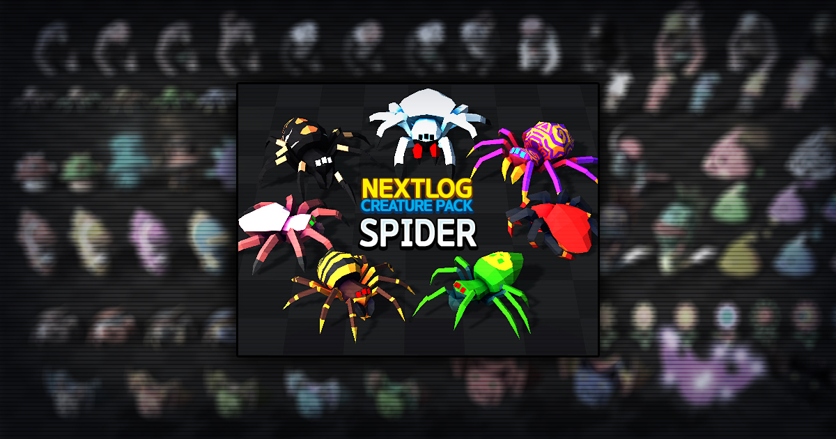 Creatures Spider Pack | 3D Creatures | Unity Asset Store