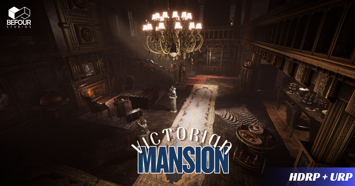 Victorian Mansion Environment | 3D Environments | Unity Asset Store
