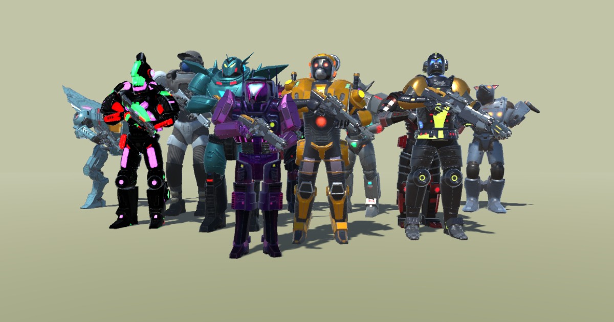 Scifi Warrior bots | 3D Robots | Unity Asset Store