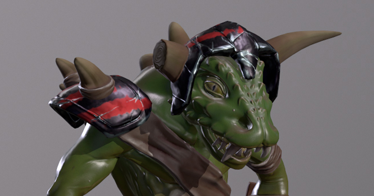 Lizardman 3d model | Characters | Unity Asset Store