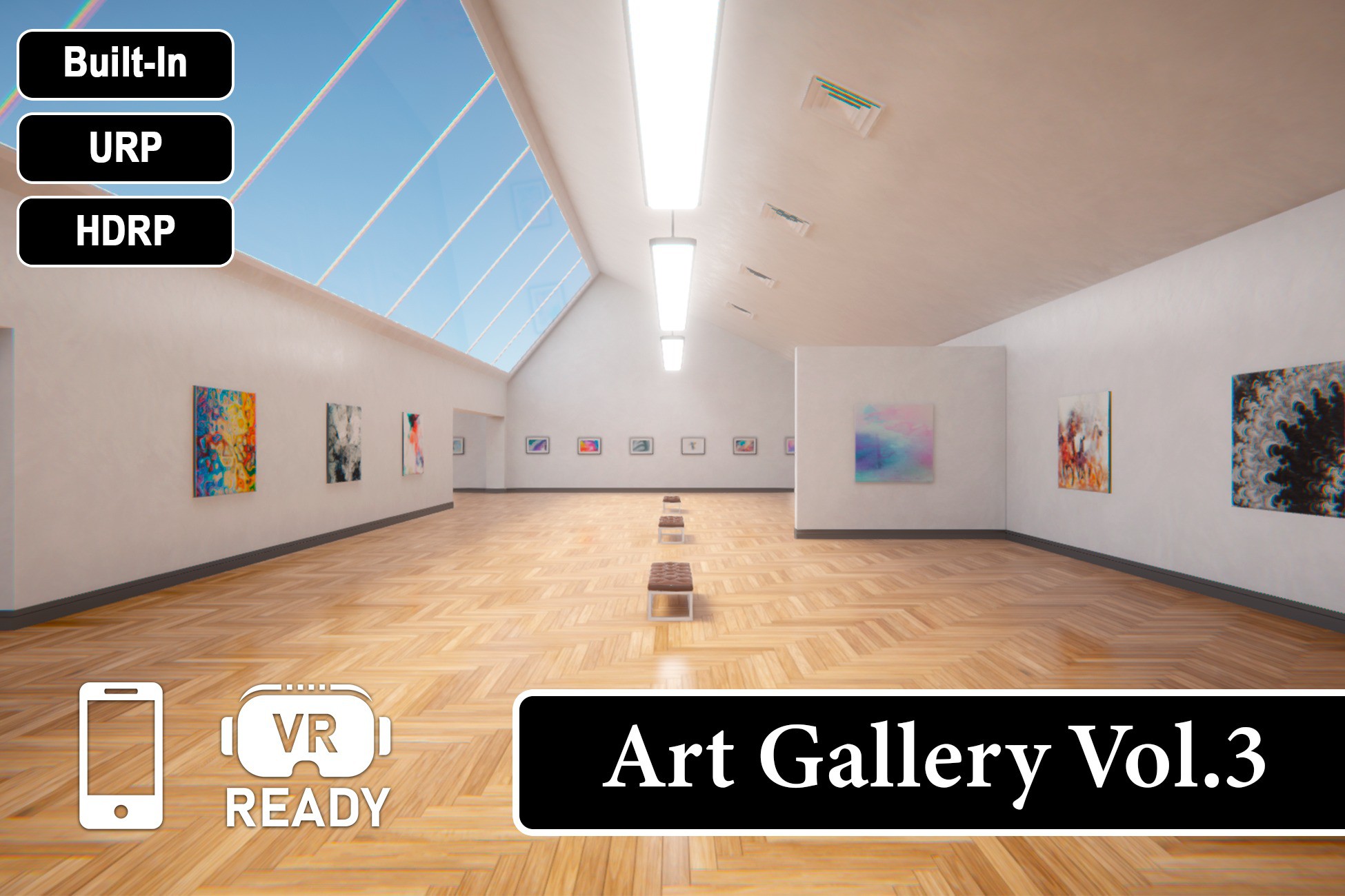 Art Gallery Vol.3 | 3D Environments | Unity Asset Store