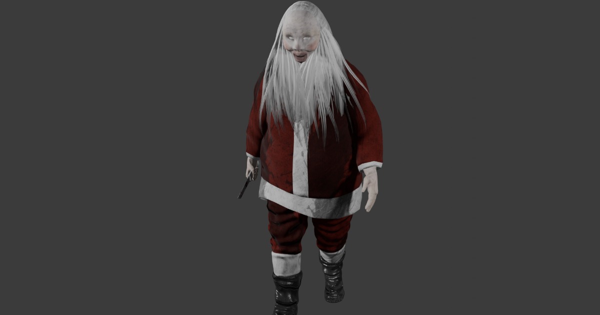 Horror Santa Claus | 3D Characters | Unity Asset Store