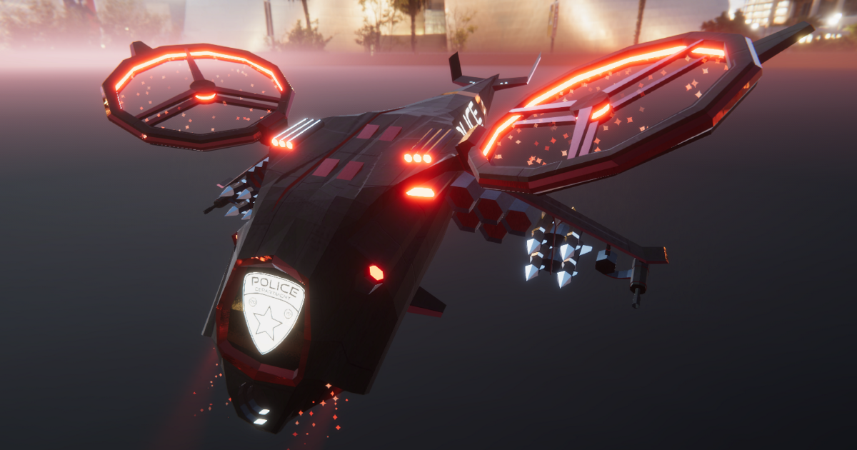 Duocopter Drone | 3D 机器人 | Unity Asset Store