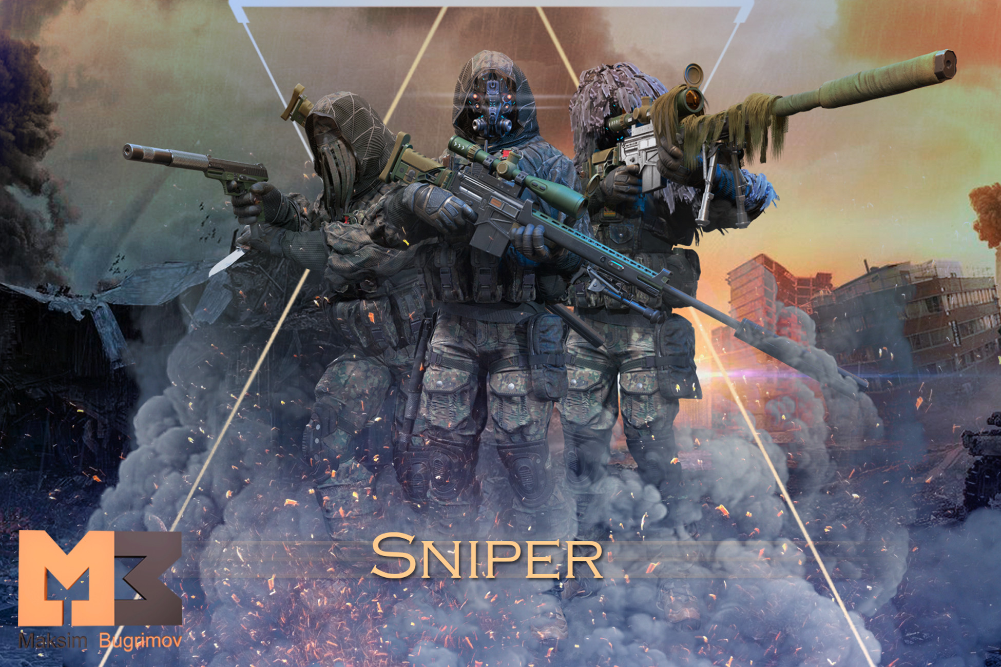 Sniper Soldier | 3D Humanoids | Unity Asset Store