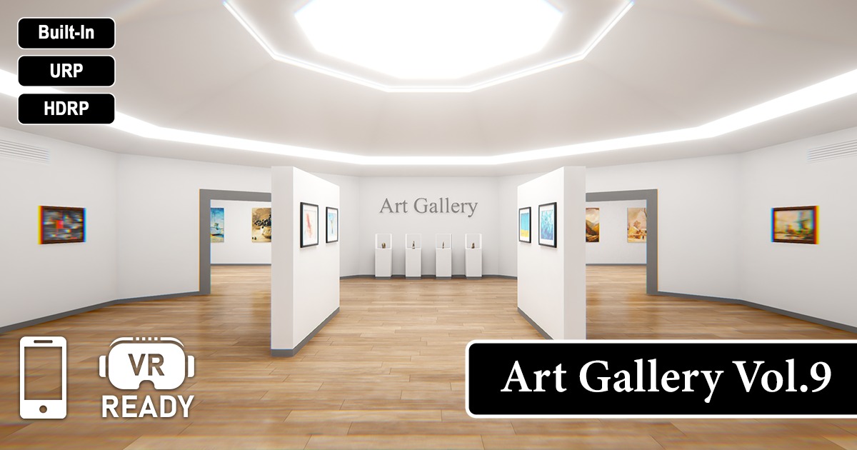 Art Gallery Vol.9 | 3D Environments | Unity Asset Store