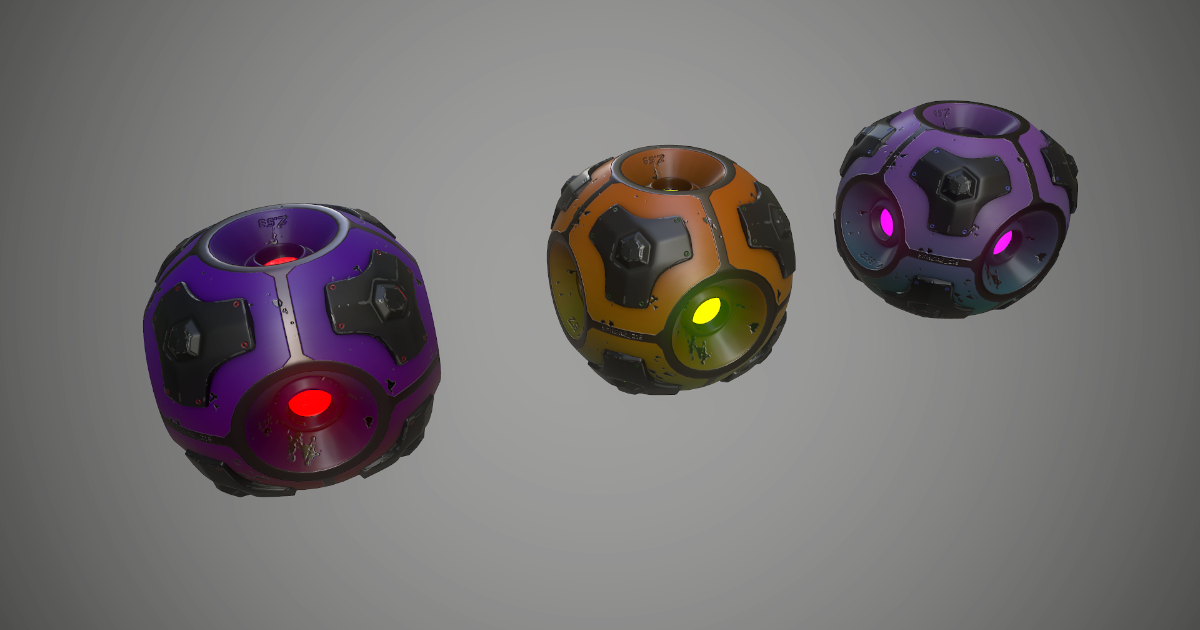 Sci-fi energy spheres vol pack | 3D Sci-Fi | Unity Asset Store