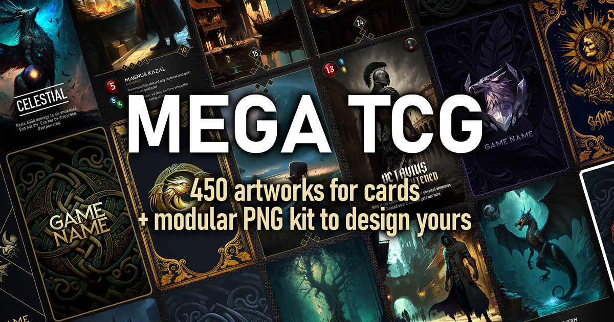 Mega TCG Kit | 2D | Unity Asset Store