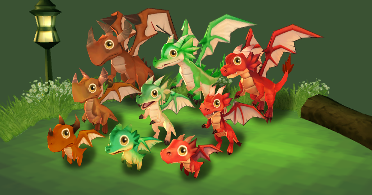 Cute Animal Pet (Dragon Pack) | 3D Animals | Unity Asset Store