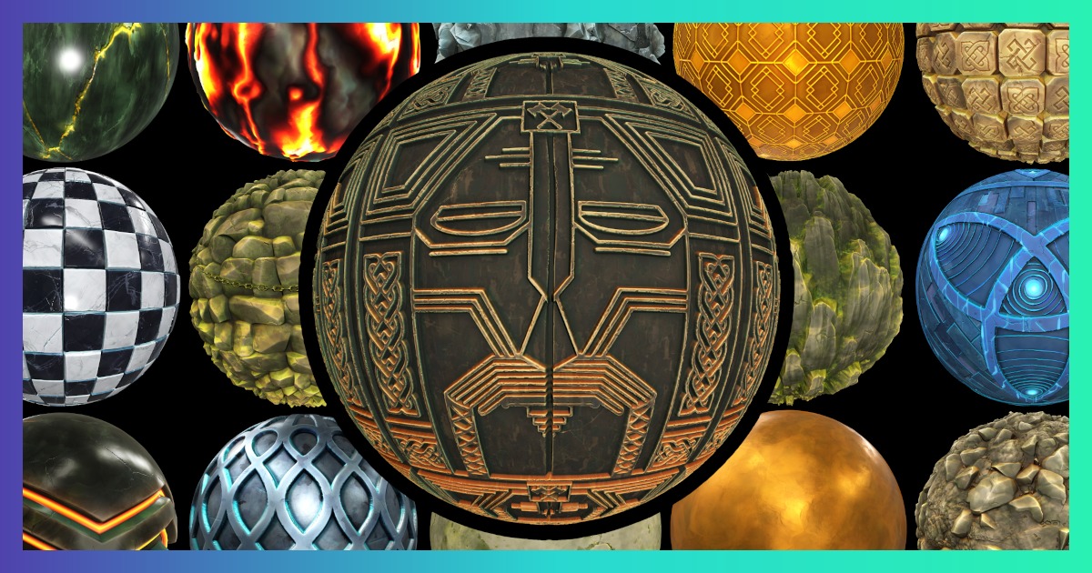 Stylized Dungeon Textures - RPG Environment | 2D Textures & Materials ...