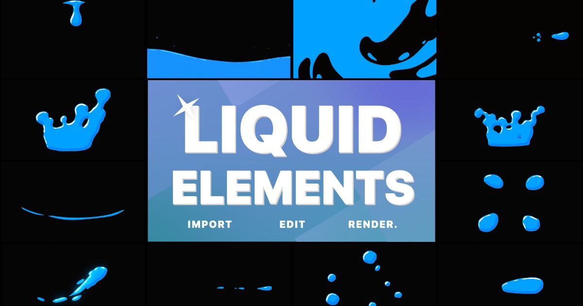 Liquid Elements (22.04) | 2D Textures & Materials | Unity Asset Store