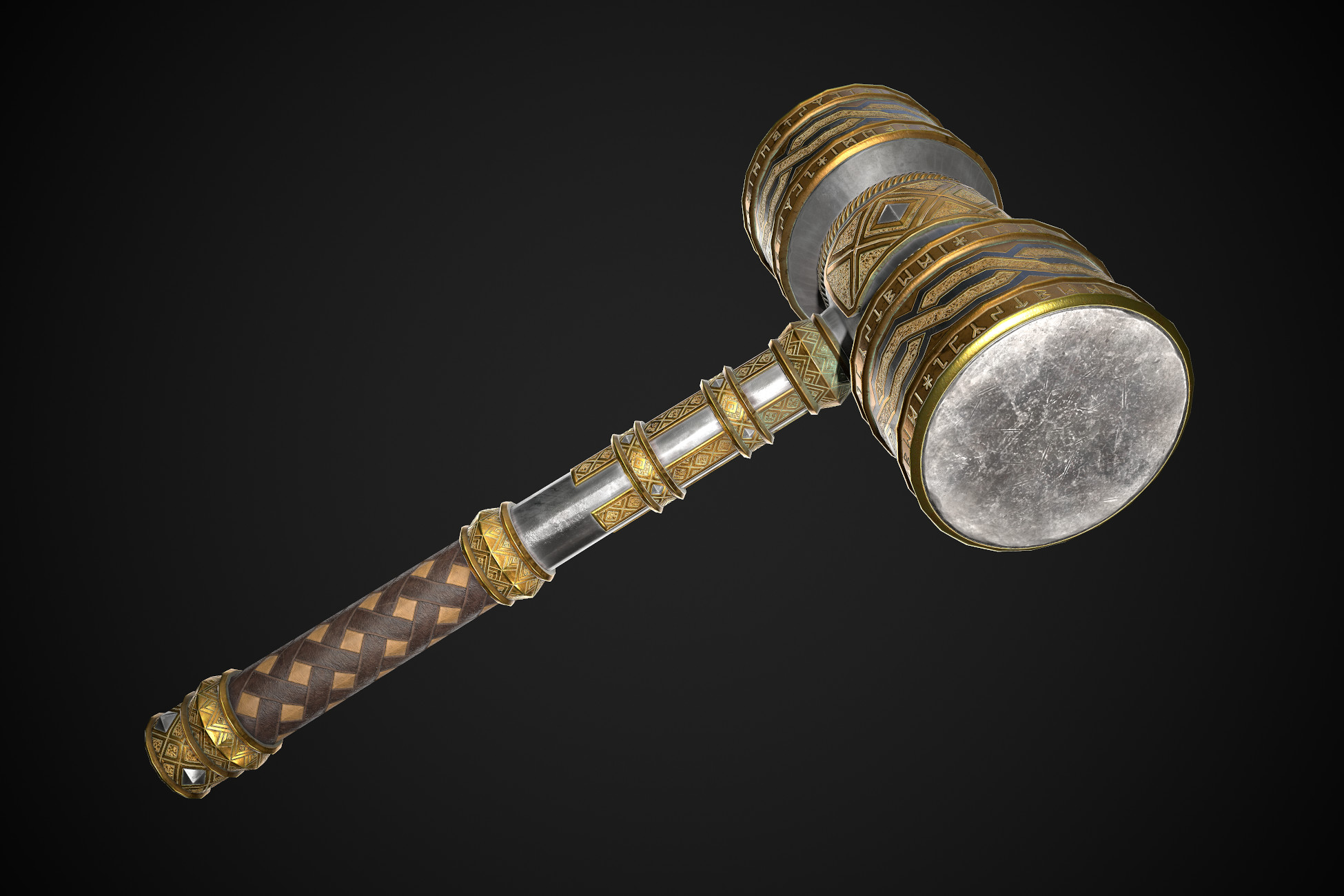 Fantasy Hammer 01 | 3D Weapons | Unity Asset Store