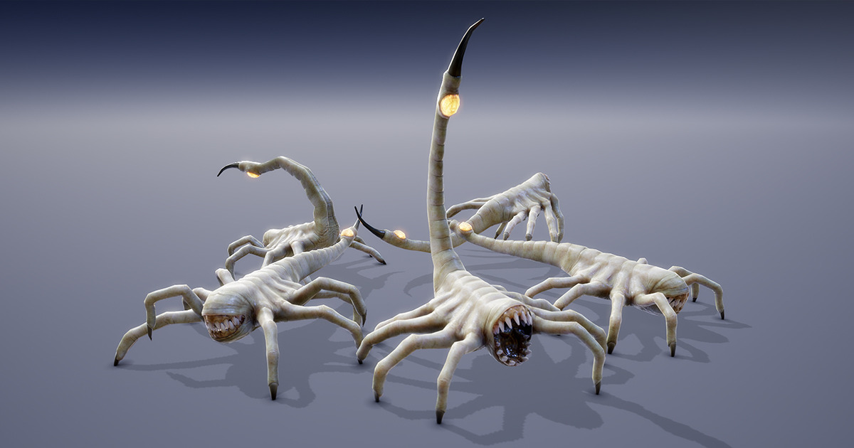 MONSTER: ARANOCODUS | 3D Creatures | Unity Asset Store