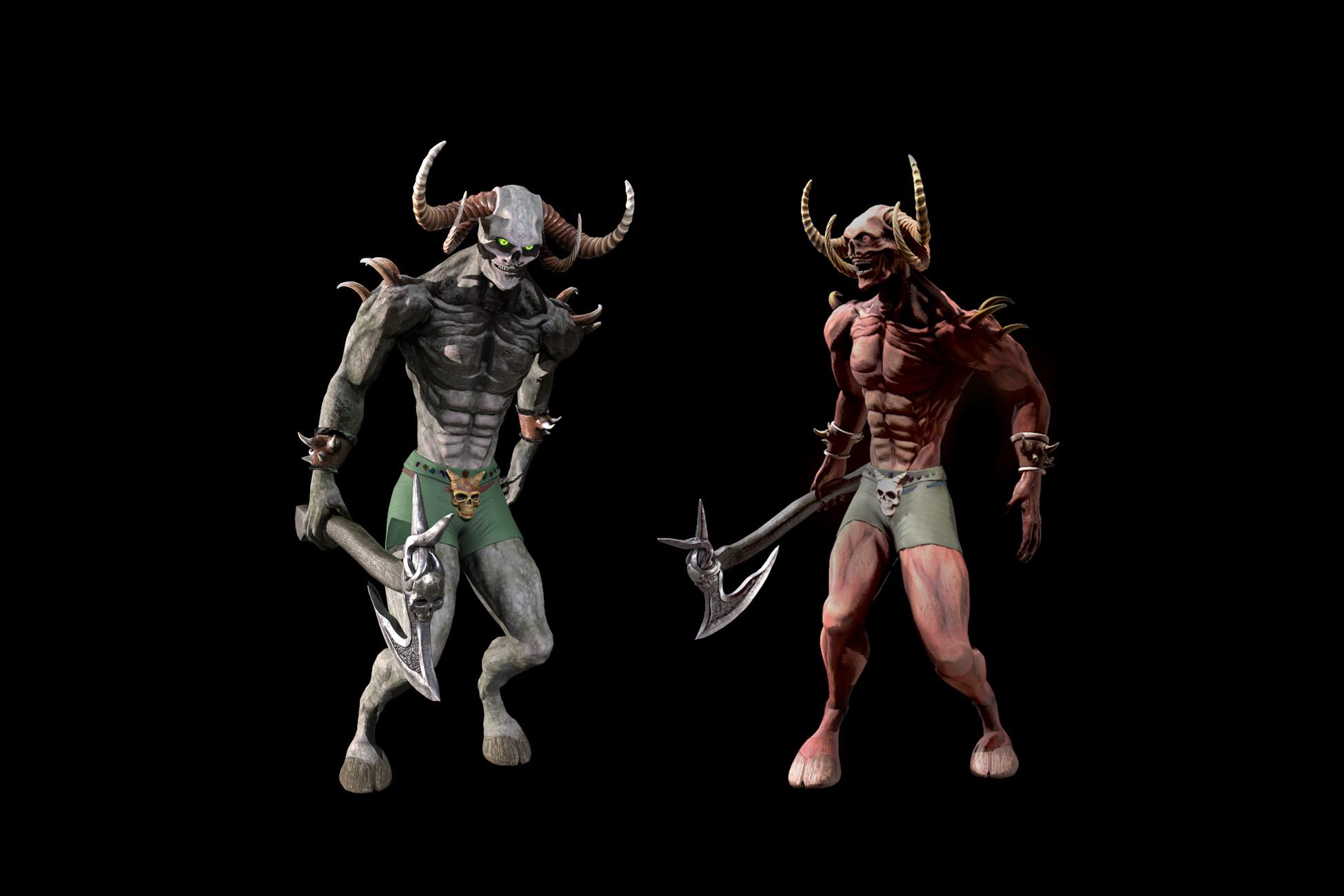 Demon average | 캐릭터 | Unity Asset Store