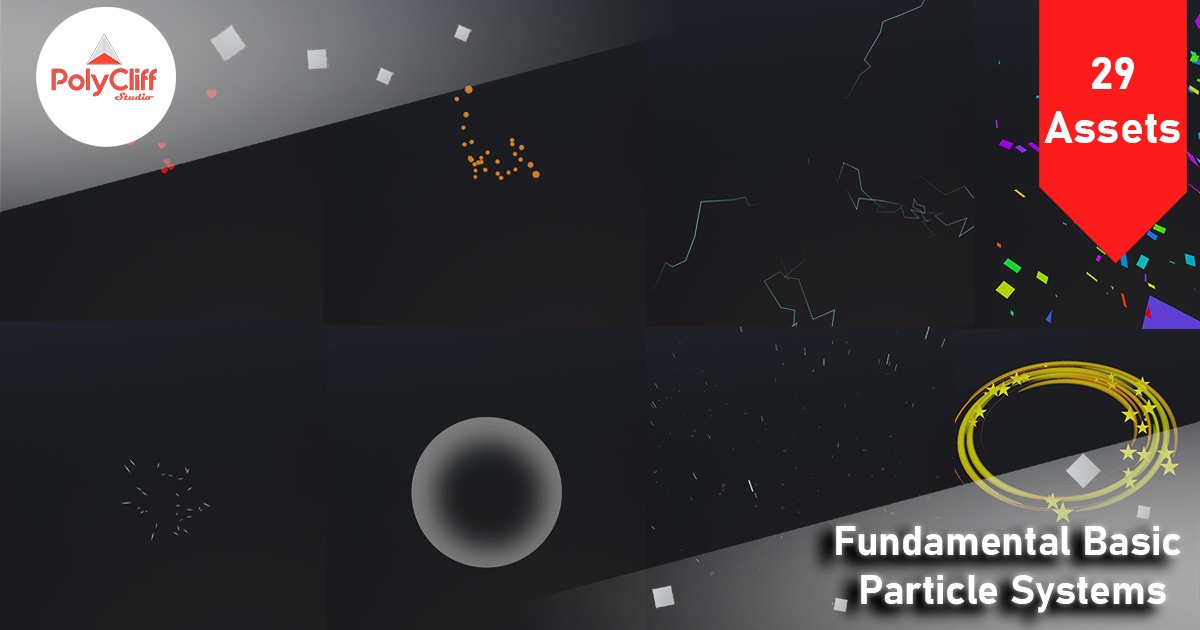 Fundamental basic Particle Systems | VFX Particles | Unity Asset Store