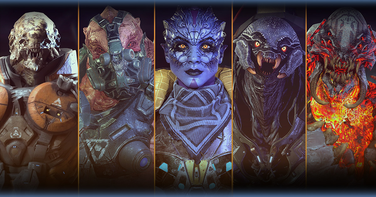 Aliens Warrior (Pack) | Characters | Unity Asset Store
