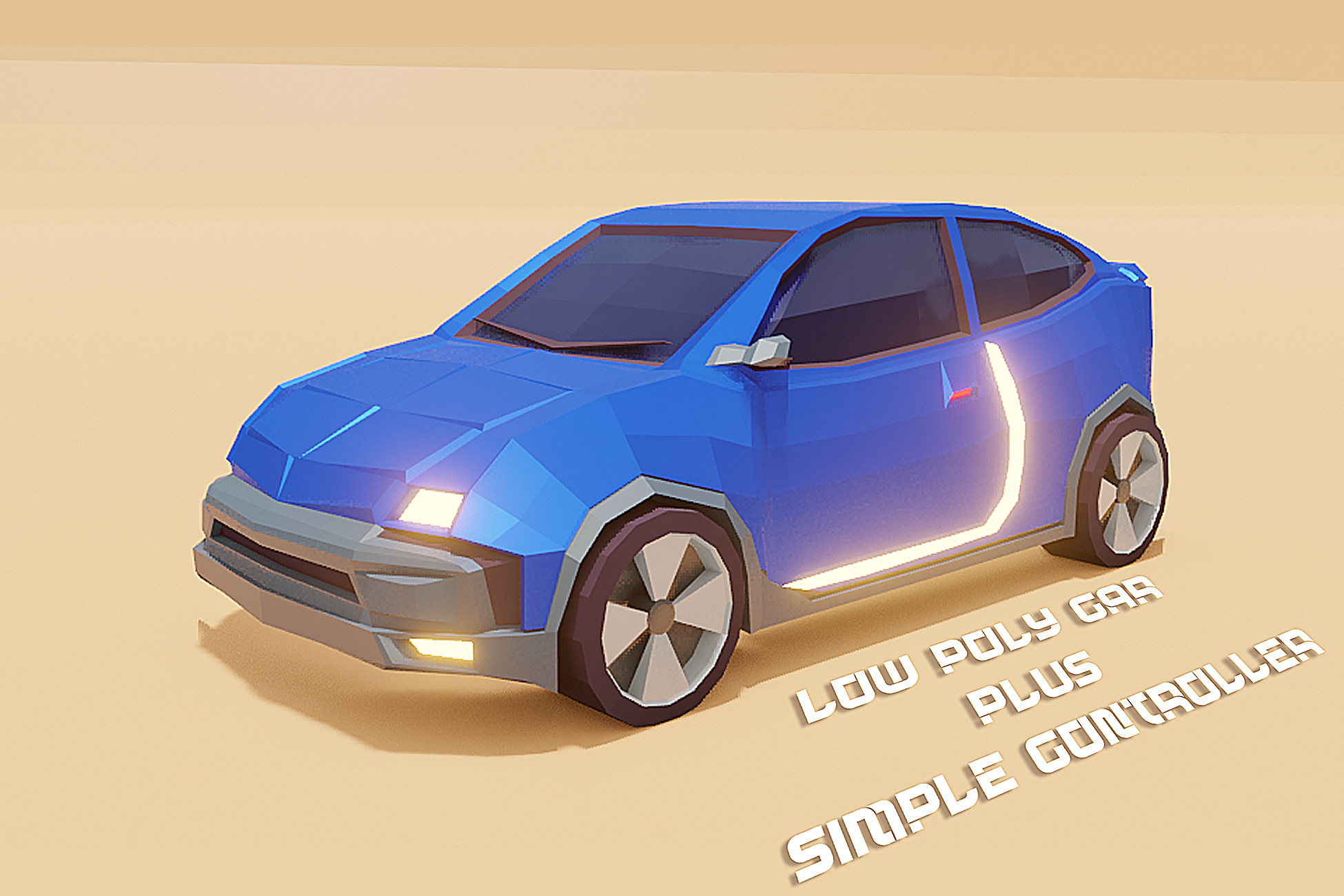 Low Poly Car Plus Simple Controller | 3D Vehicles | Unity Asset Store