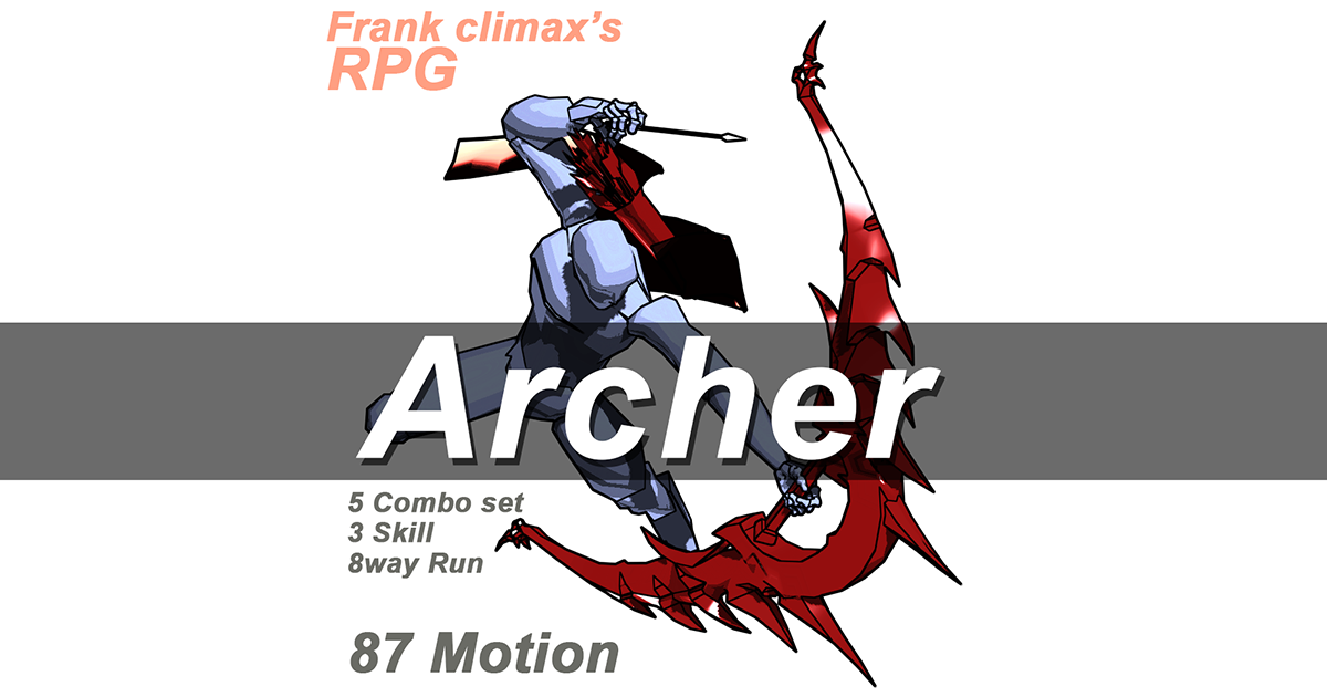 Frank RPG Archer | 3D Animations | Unity Asset Store