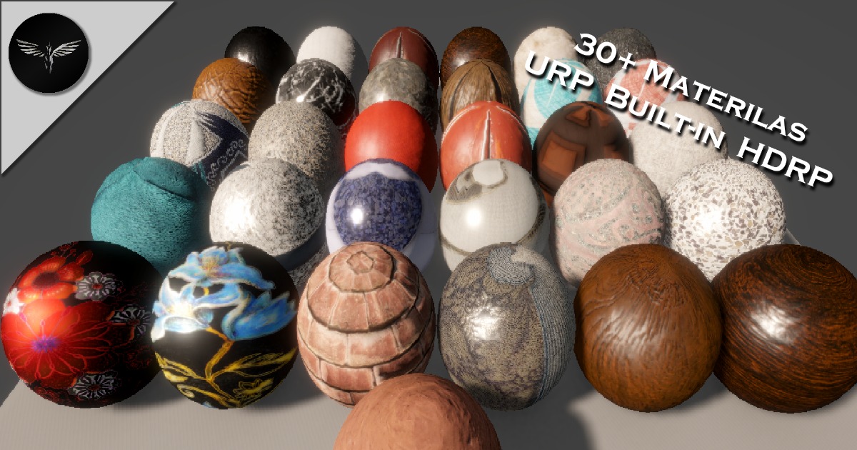 30+ Scanned PBR Materials | 2D Textures & Materials | Unity Asset Store