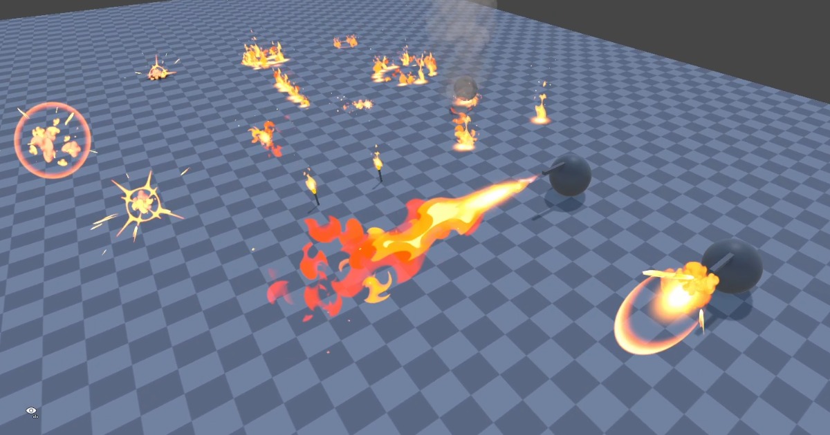Stylized Fire Effects Pack | Fire & Explosions | Unity Asset Store