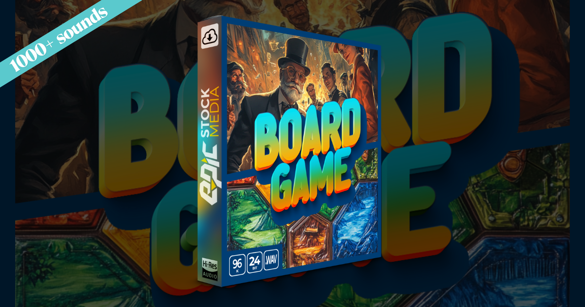 Board Game - Sound Set Kit for Tabletop and Digital Games | Audio Sound ...