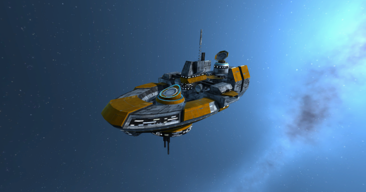 Sci-Fi Space Station #2 | 3D Sci-Fi | Unity Asset Store