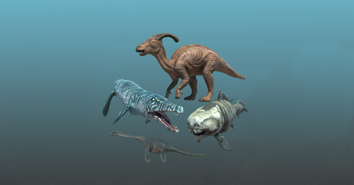 Dinosaurus Pack 2 | 3D 캐릭터 | Unity Asset Store