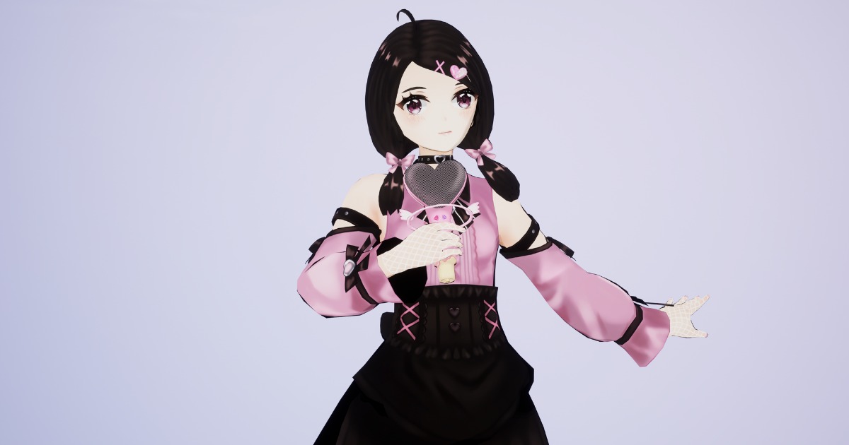 Anime Girl Singer | Characters | Unity Asset Store