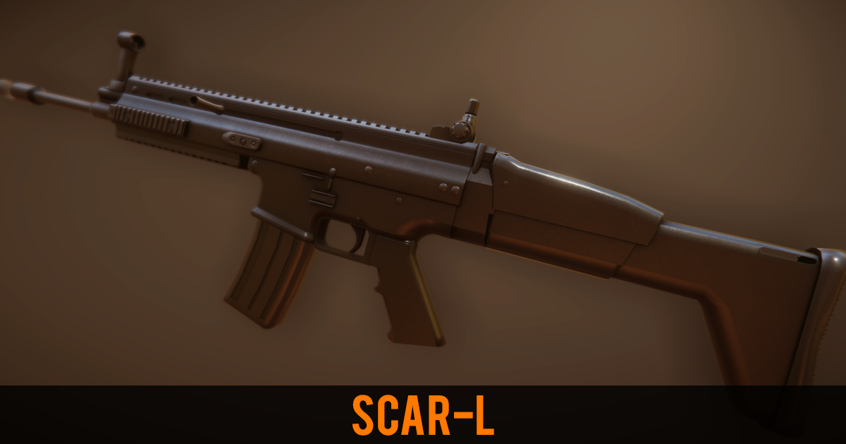 SCRA-L | 3D Guns | Unity Asset Store