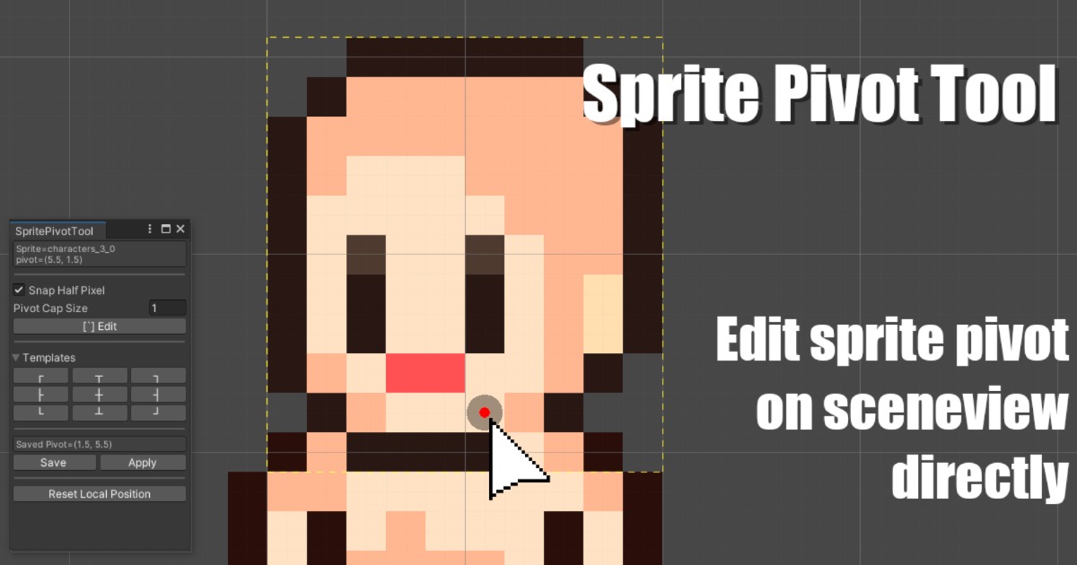 SpritePivotTool | Sprite Management | Unity Asset Store