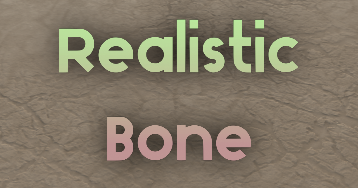 Realistic Bone - Complete Material | 2D Textures & Materials | Unity ...