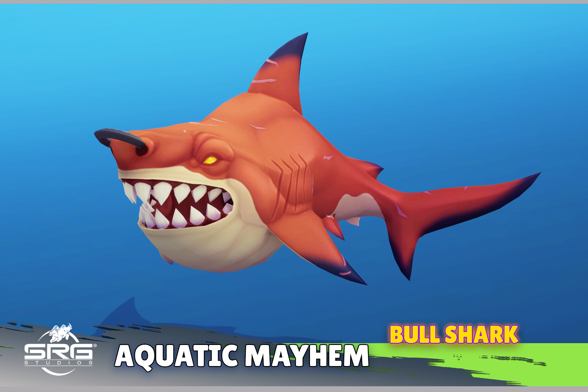 Aquatic Mayhem - Bull Shark | 3D Characters | Unity Asset Store