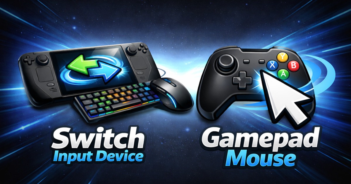 Switch Input Device & Gamepad Mouse | Input Management | Unity Asset Store