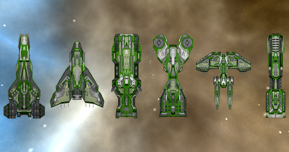 2D Enkar Republic Frigates Collection | 2D Environments | Unity Asset Store