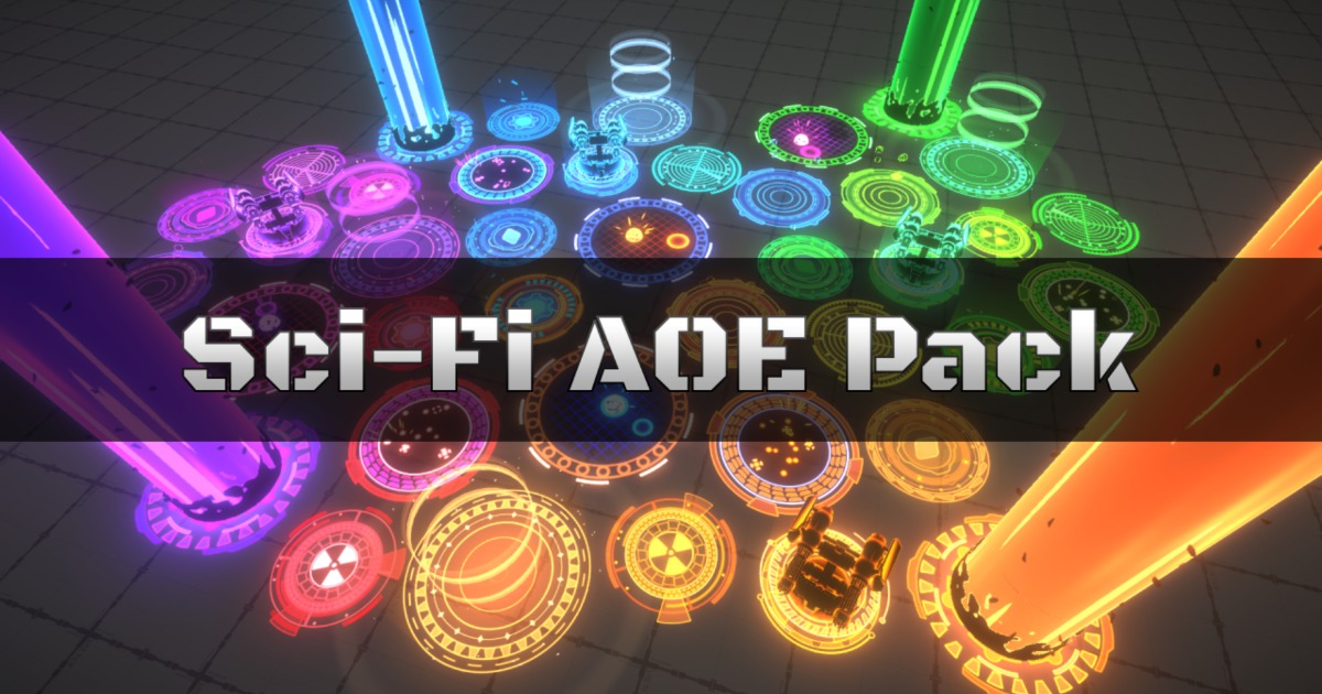 Sci-Fi AOE VFX Pack | VFX | Unity Asset Store