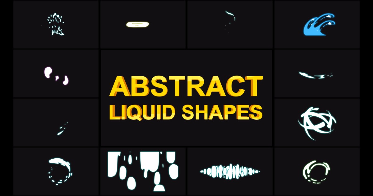 Abstract Liquid Shapes | VFX | Unity Asset Store
