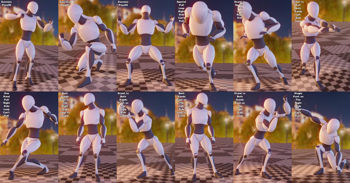 AA_push_and_pull_Vol.02_laterally | 3D Animations | Unity Asset Store