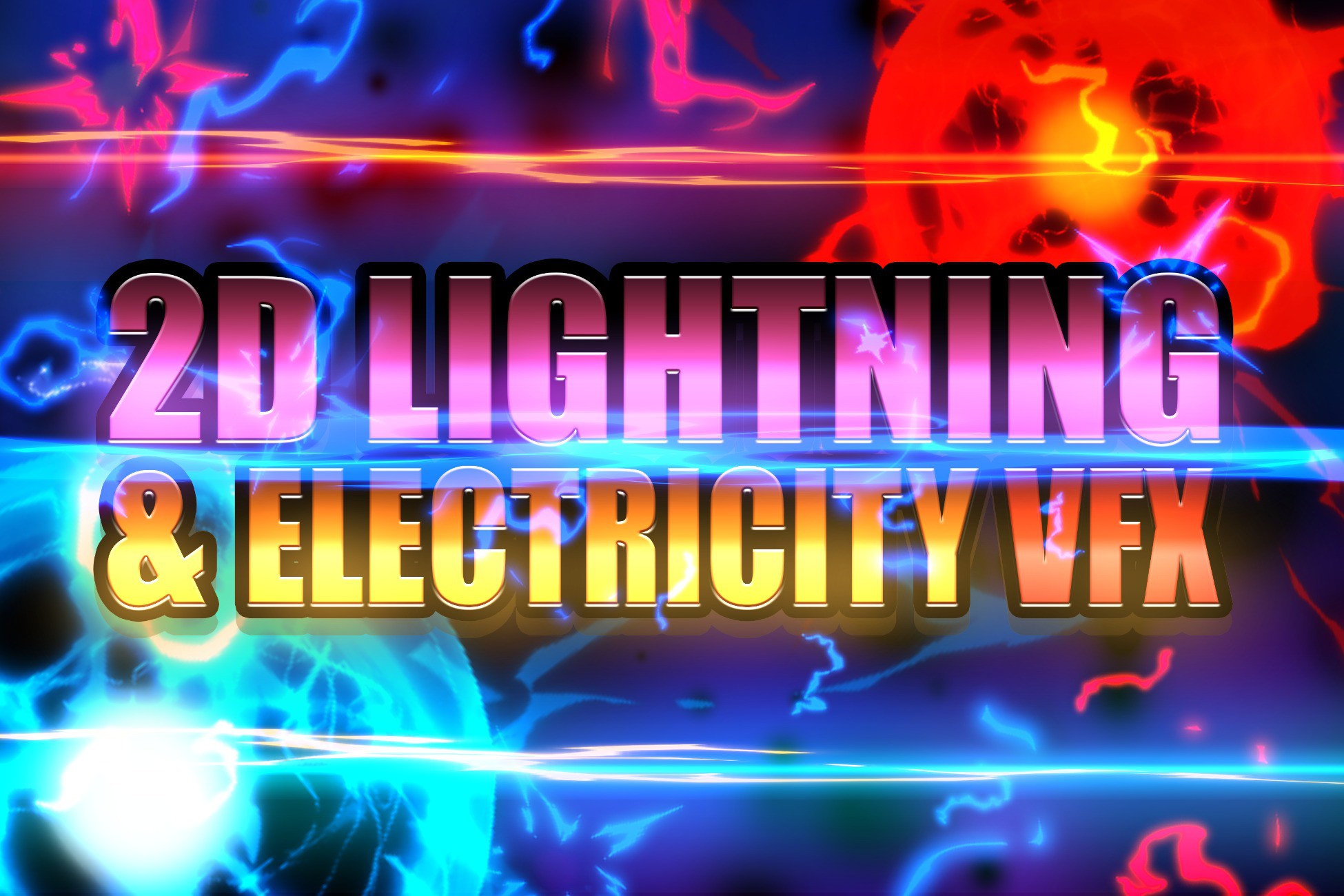 2D Lightning & Electricity VFX | Spells | Unity Asset Store
