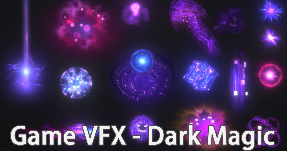 Game VFX - Dark Magic Effects | VFX Particles | Unity Asset Store