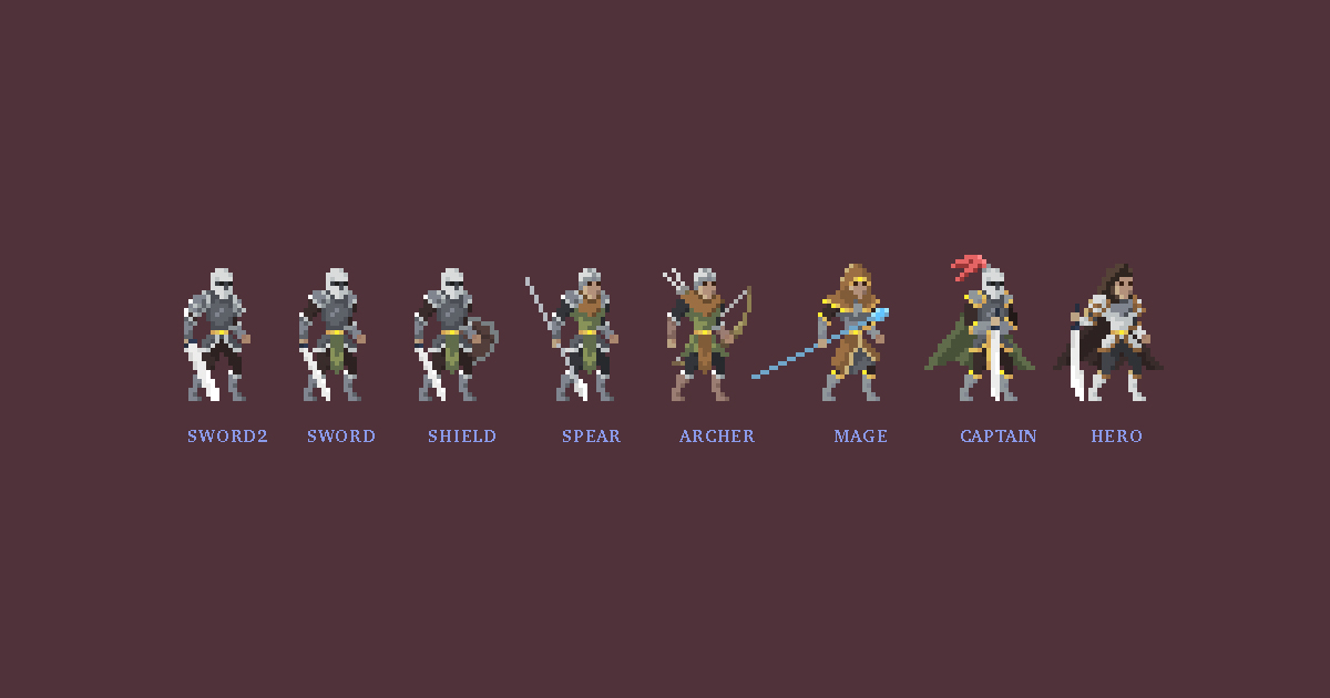 Loreon Kingdom Pixel Art Character Asset | 2D Characters | Unity Asset ...
