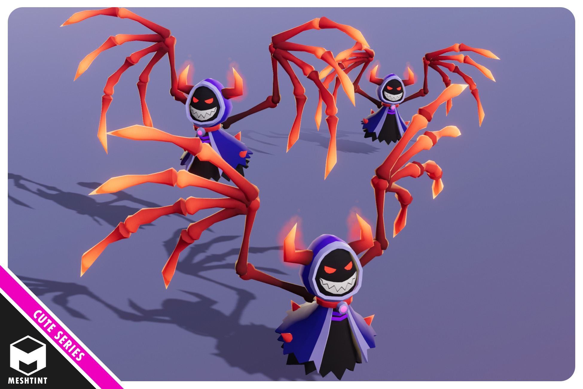 Wraith Cute Series | 3D Creatures | Unity Asset Store