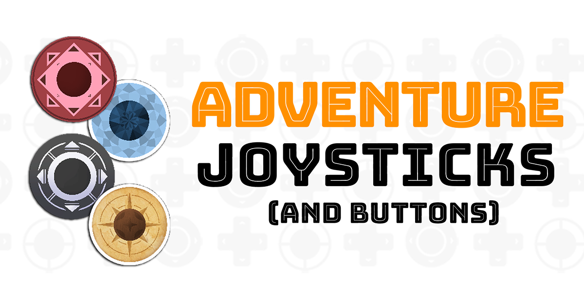 Adventure Joysticks And Button Designs Pack For The Virtual Joystick