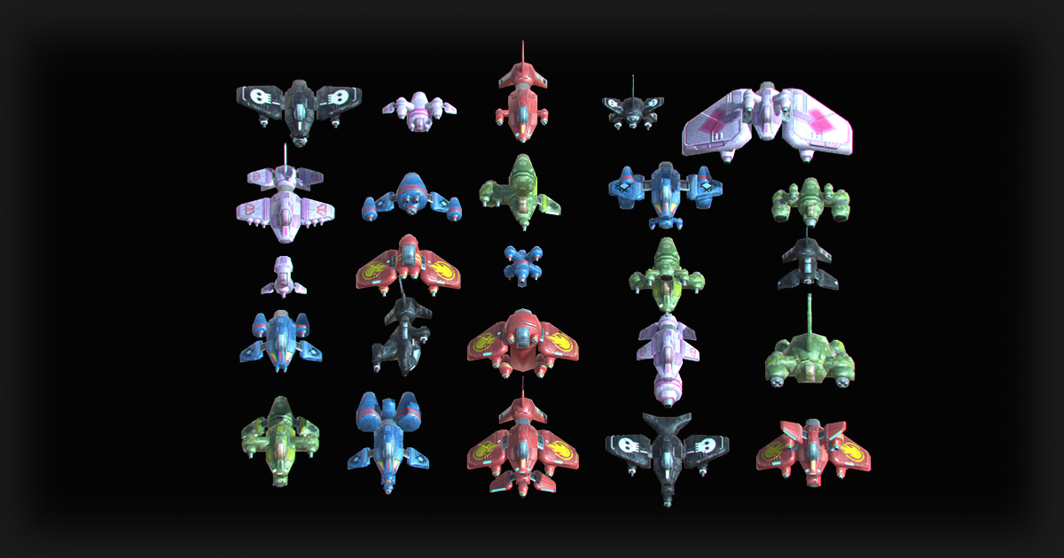 Spaceship Parts Pack | 3D Space | Unity Asset Store