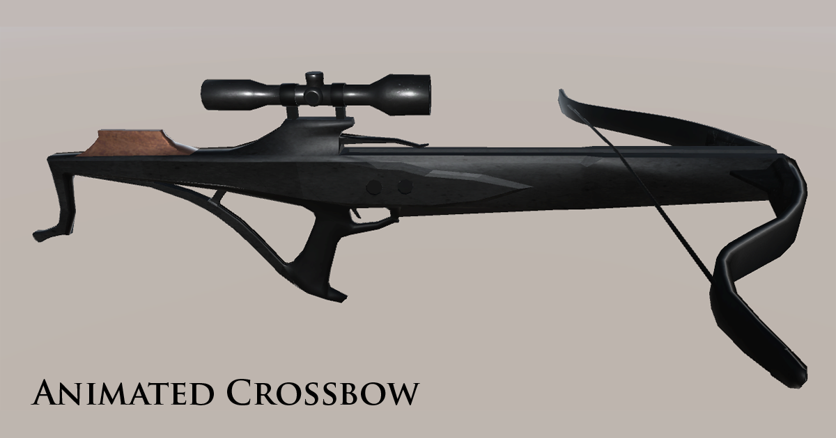 Animated Crossbow | 3D 무기 | Unity Asset Store