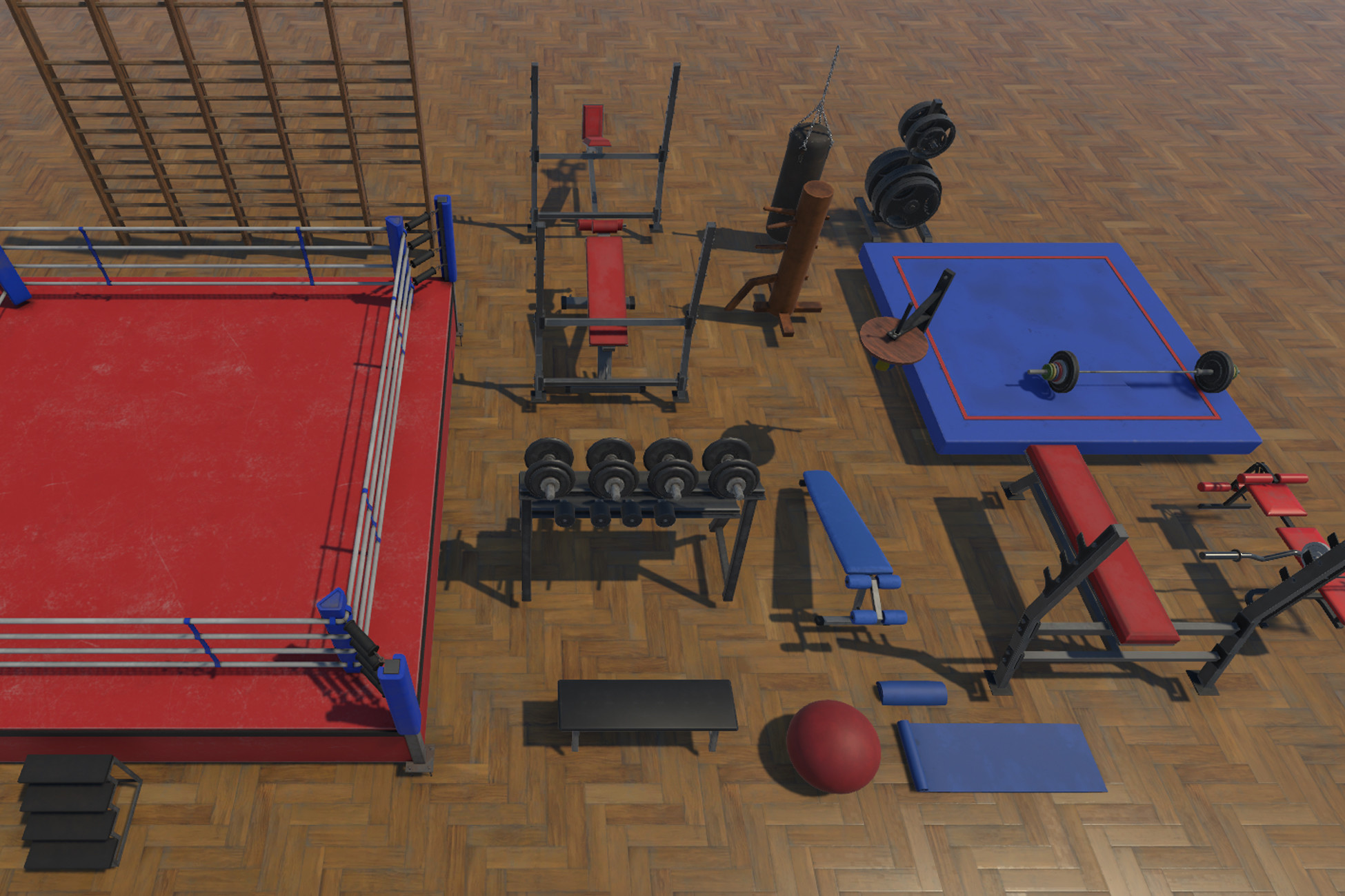 Boxing and Gym equipment | 3D 道具 | Unity Asset Store