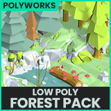 Low Poly Forest Pack - Polyworks